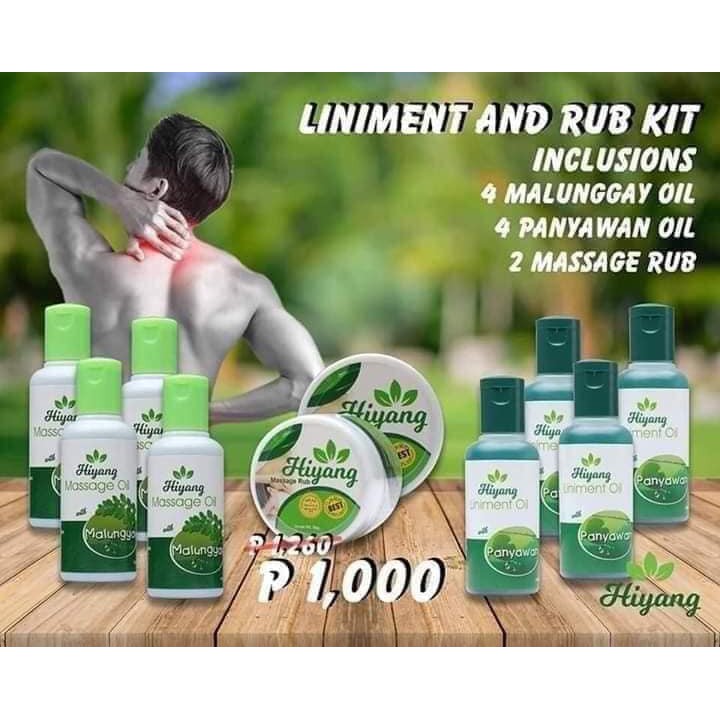 Hiyang Kit (Linimint and Rub Kit) | Shopee Philippines