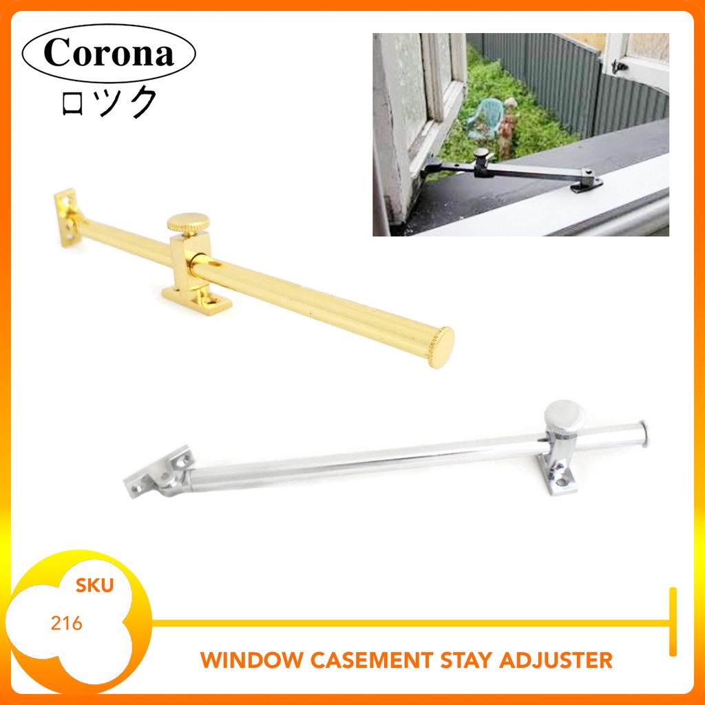 Corona Window Stay Holder Adjuster Window Casement | Shopee Philippines