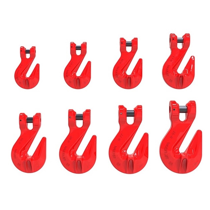 6-8 7/8-8 10-8 Winged Claw Hook Alloy Steel G80 clevis grab hook ...