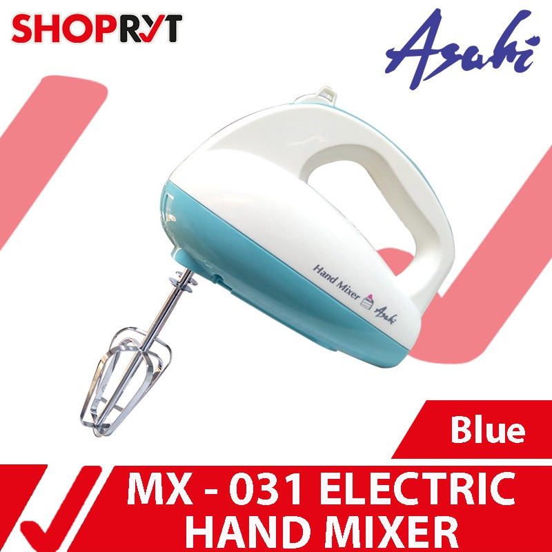 Asahi Electric Hand Mixer MX-031With Accessory Holder, Portable Hand ...