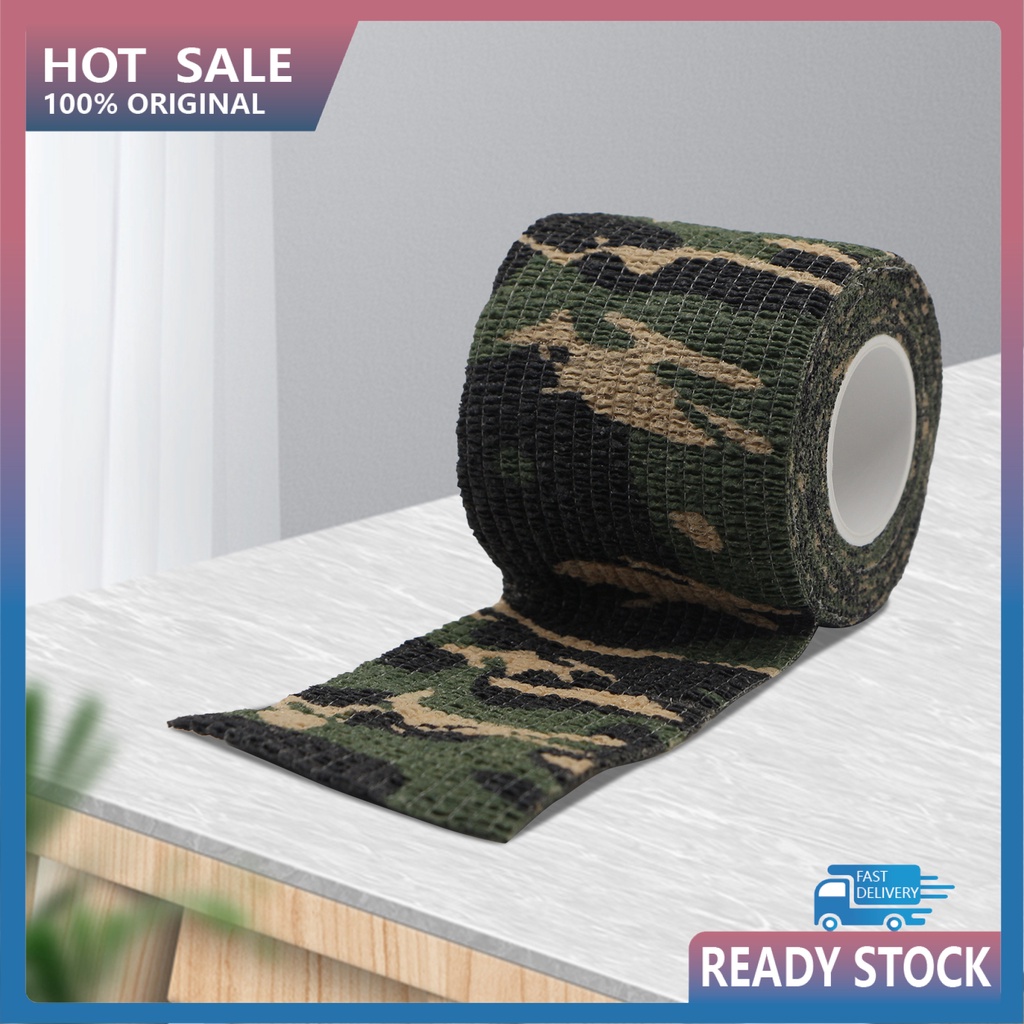 HAN_ Residue Free Military Camo Tape Rifle Shotgun Camo Wrap Tape ...