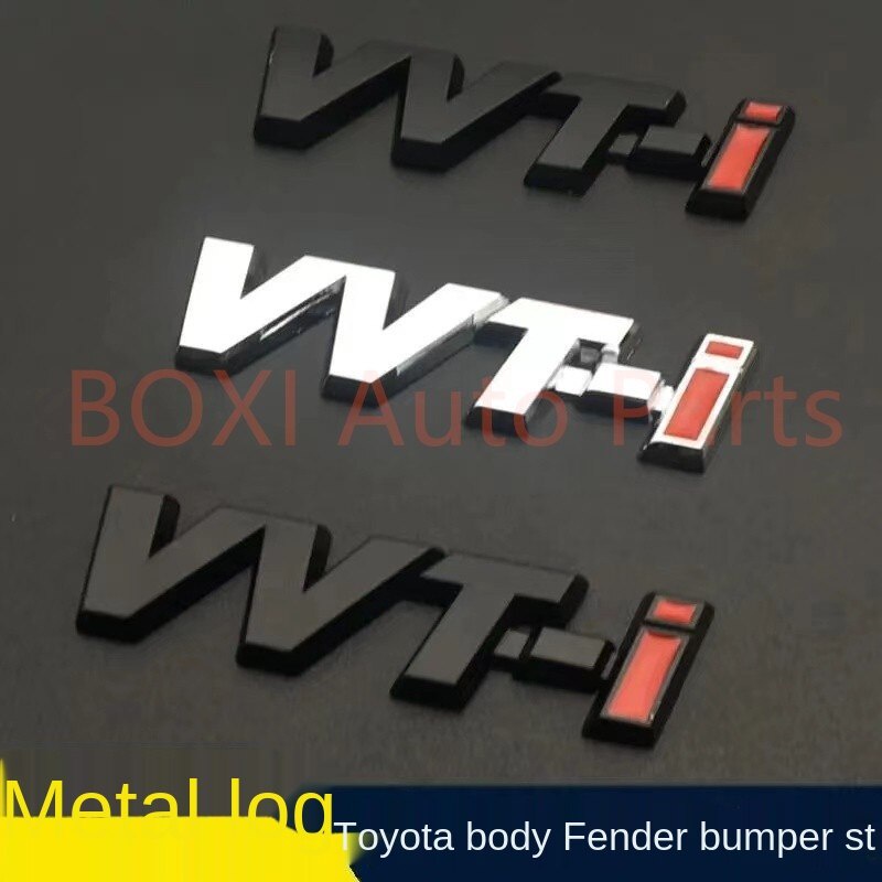 VVTi Metal Letters Logo Car Sticker Emblem Badge Decoration Toyota ...