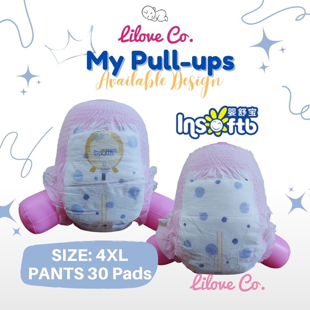 My Pull Ups Premium Diaper 4xl 30 Pads Shopee Philippines