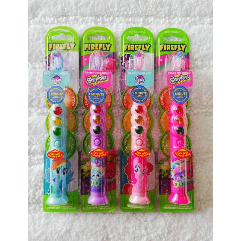 Firefly Ready Go Light-up Kids Toothbrush, Soft, 1-Count (Assorted ...