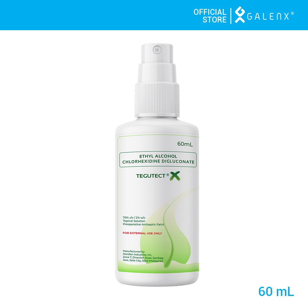 Tegutect X Skin Antiseptic 60 mL | Shopee Philippines