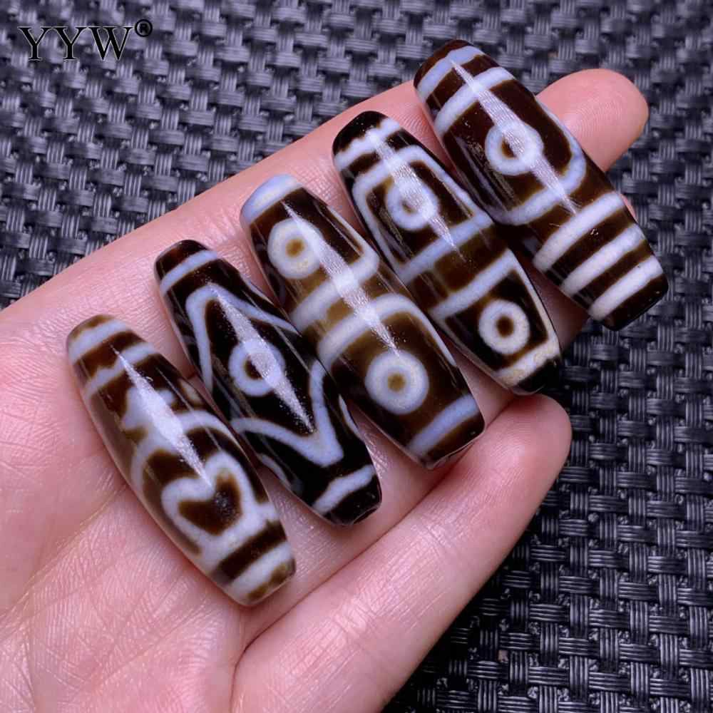 Natural Tibetan Dzi Eye Beads Zee Bead 6 7 9 8 10 Eyed Ji Beads ...