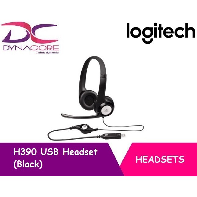 Logitech H390 USB Headset (Black) | Shopee Philippines