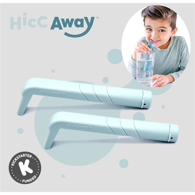 HiccAway L-type Anti-hiccup Silicone Straws For Children Anti-hiccup ...