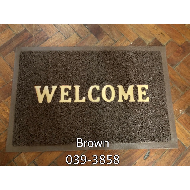PVC WELCOME DOORMAT COLORS and Asstd | Shopee Philippines