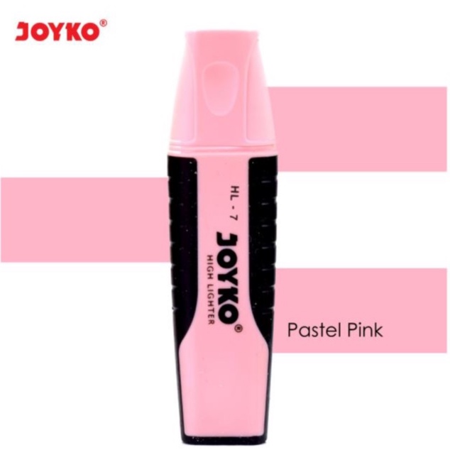 MERAH Joyko PASTEL PINK / PINK PASTEL Color Marker Highliter ...