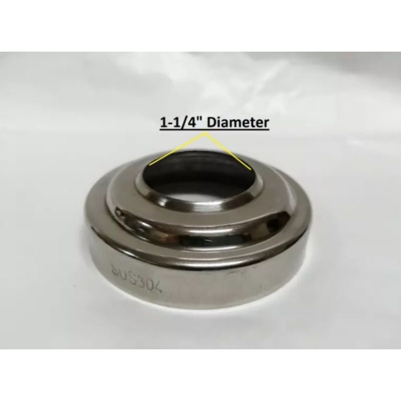 Stainless Round Flange Cover SUS304(Thick) | Shopee Philippines