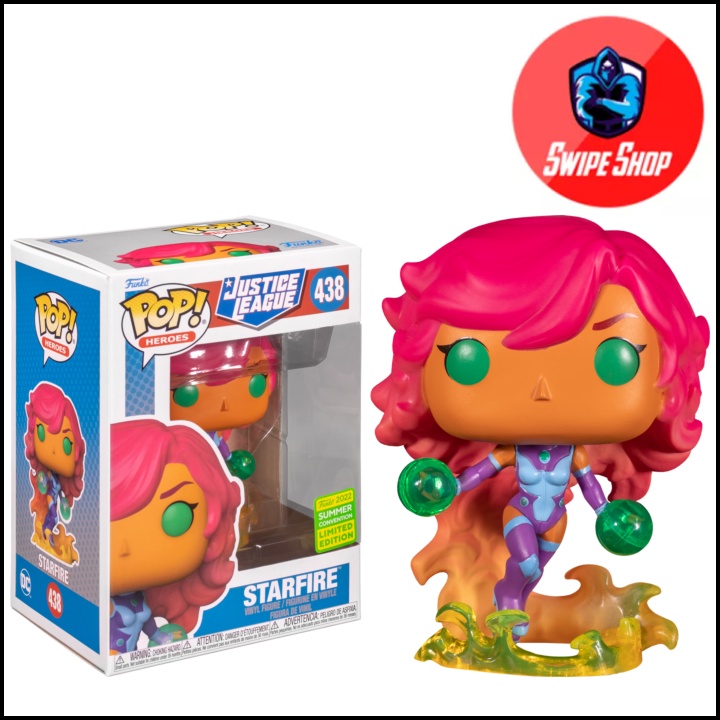 Funko Pop Starfire Justice League Summer Convention Shared Exlcusive ...