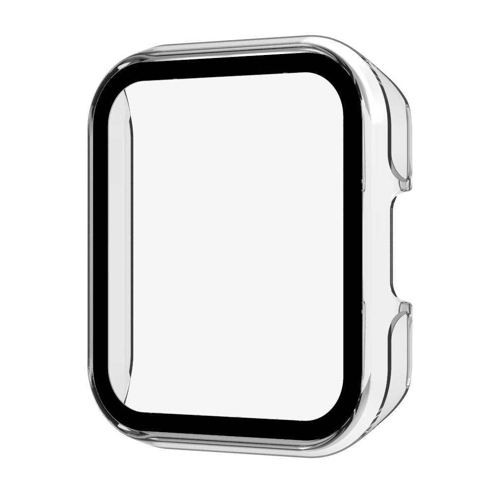 Full Screen Protection PC Case with Tempered Glass Shell For Haylou ...