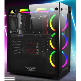 Armaggeddon Nimitz TR5000 ATX Gaming PC Case (Tempered Glass) | Shopee ...