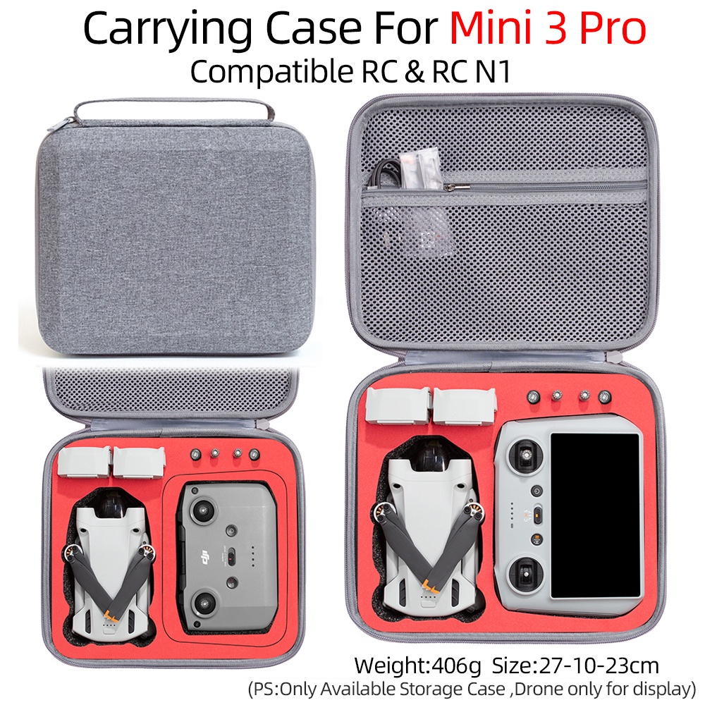 Protable Box For DJI Mini 3 Pro Storage Bag For DJI Mini 3 (RC /RCN1 ...