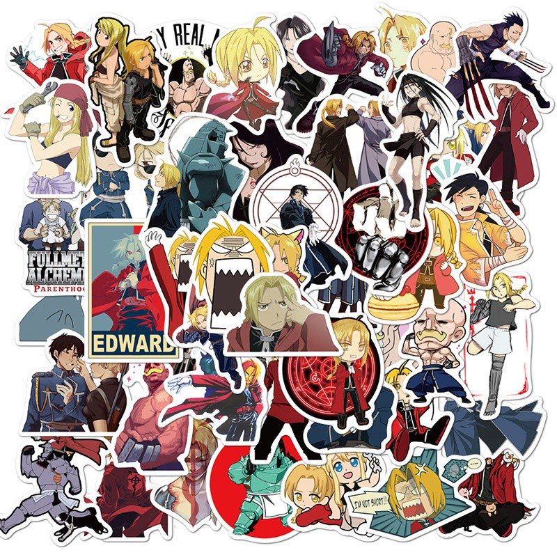 50PCS Cartoon Japanese Anime Stickers, Demon Slayer/My Hero Academy ...