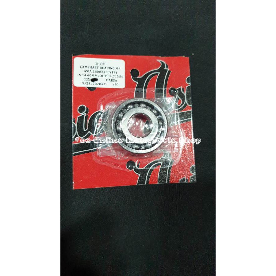 Asia Camshaft Bearing for Mio i 125/Mio Soul i 125 | Shopee Philippines