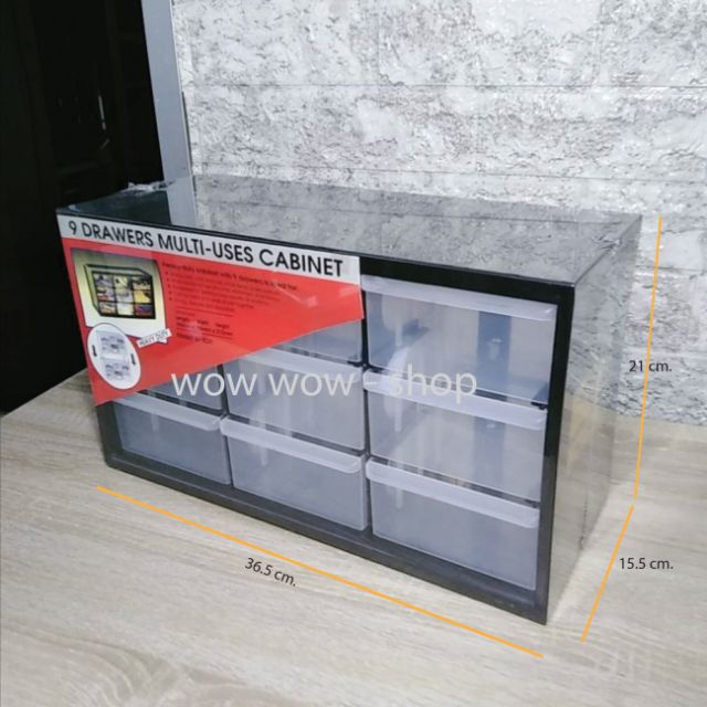 Box Drawer Storage Item Drawer Multipurpose Wish Drawer 9 Channels ...