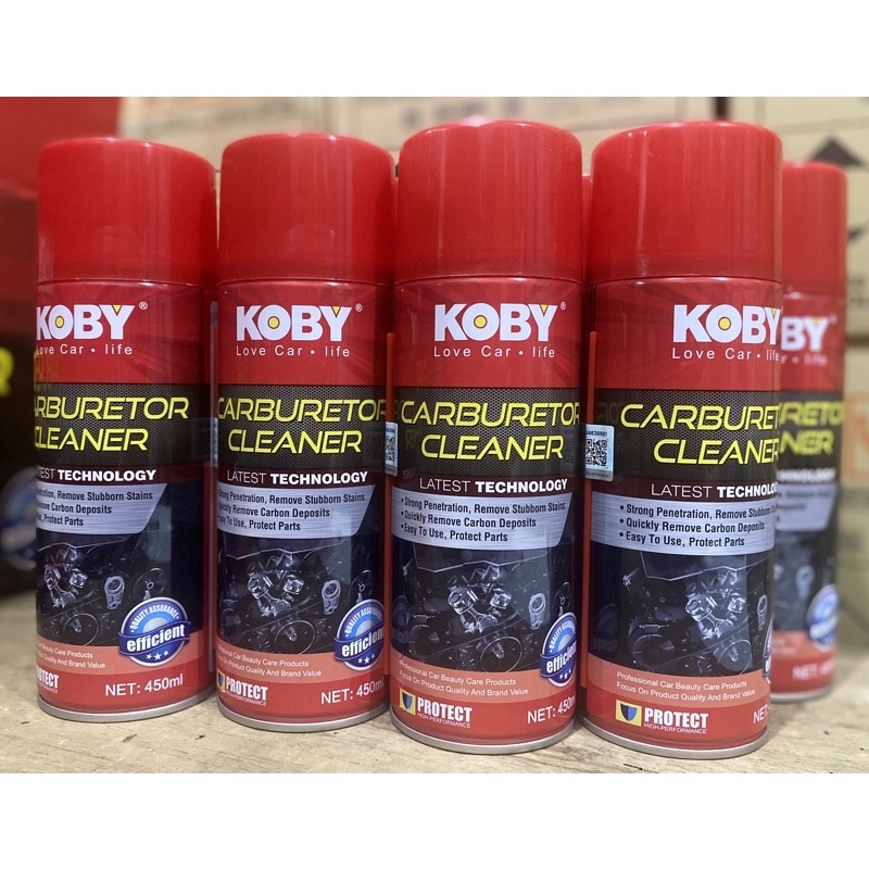 KOBY Carburator Cleaner 450ml | Shopee Philippines