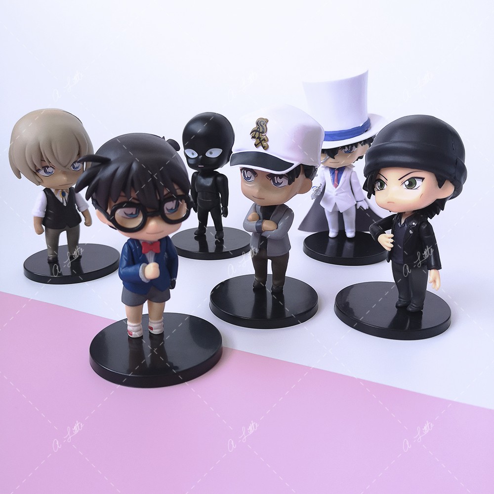 Detective Conan Anime Manga Figurine Cake Topper Party Decoration Kids ...