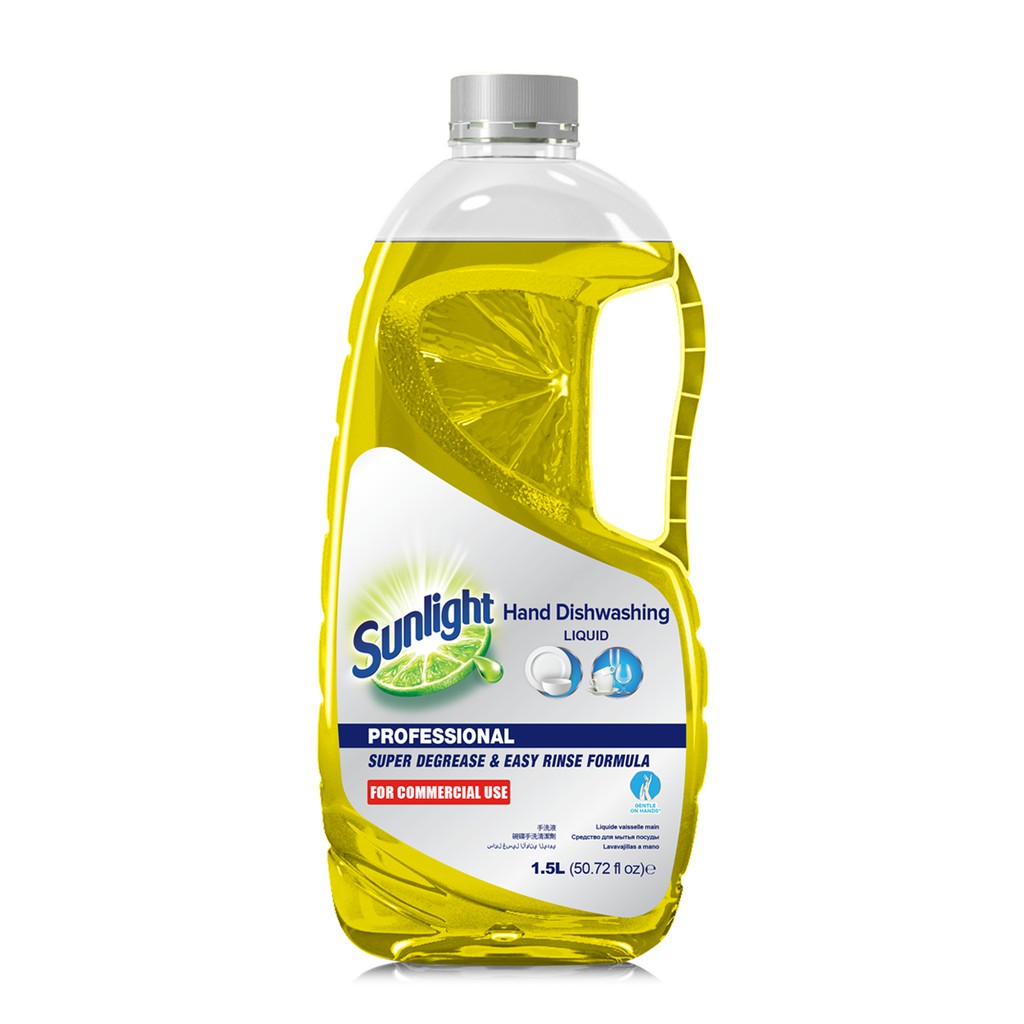 CIF Sunlight Dishwashing Liquid Lemon 1.5L | Shopee Philippines