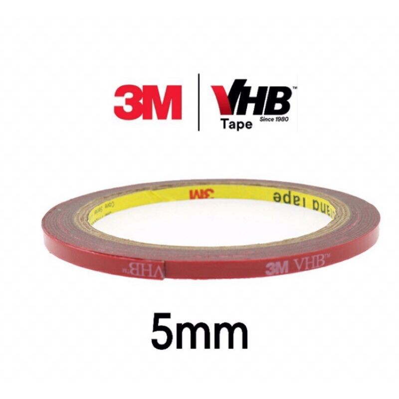 3M Super Strong VHB Double Sided Adhesive Tape Original Foam Waterproof Heavy Duty RainVisor ...