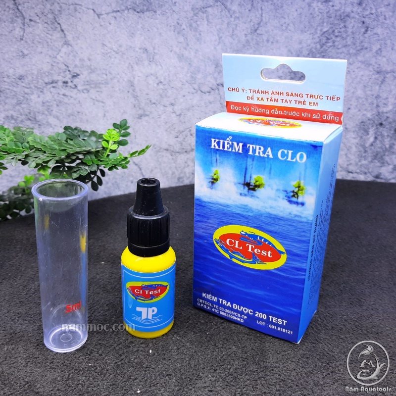 Clo Test Kit (thuyphuoc) | Check the amount of chlorine in water of ...
