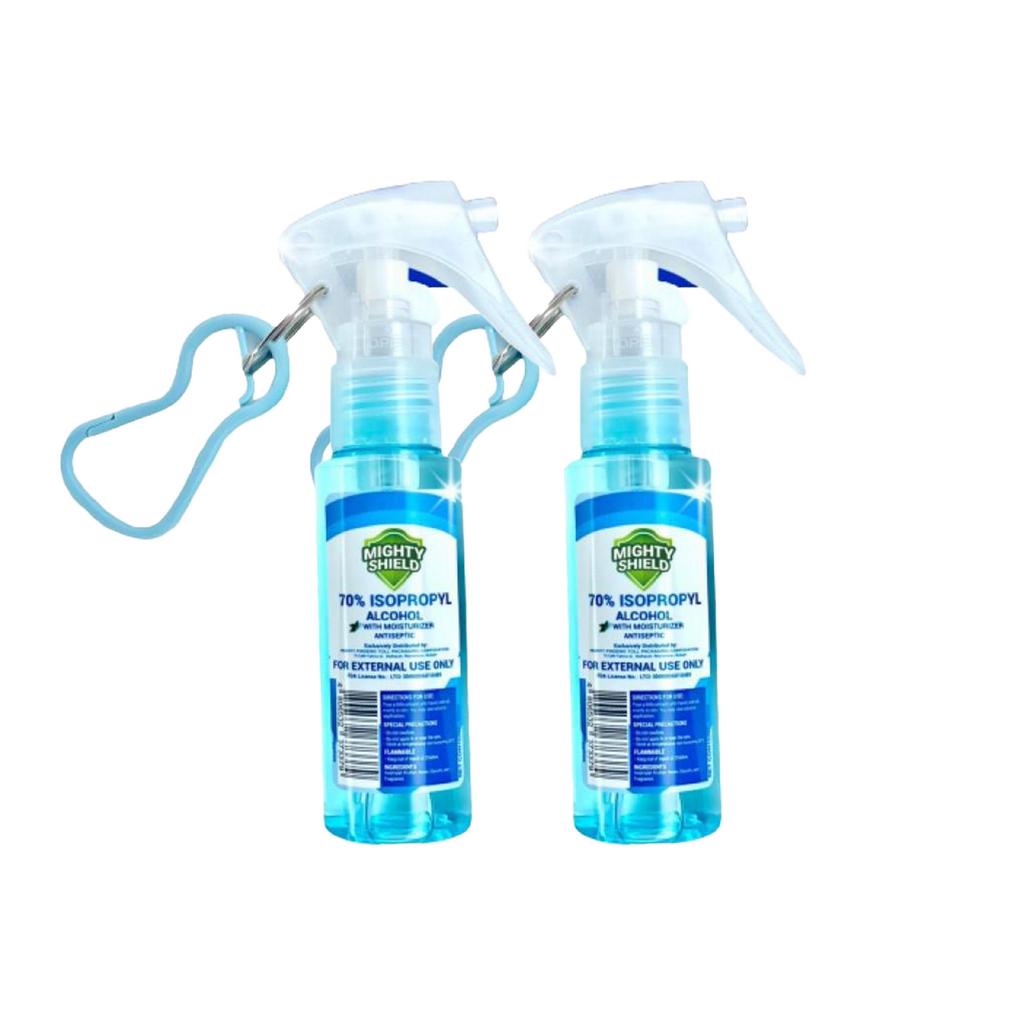 Mighty Shield Isopropyl Alcohol Pocket 40mL (Pack of 2) | Shopee ...