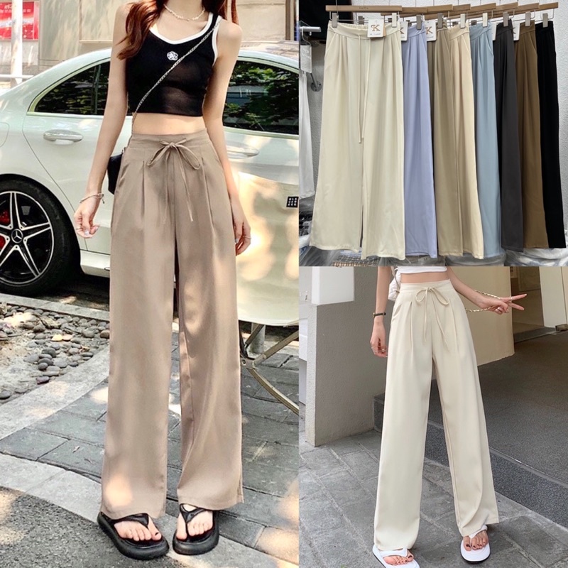 Very Comfortable High Waisted Trousers With Rope Fabric/A3-2 // K-129 ...