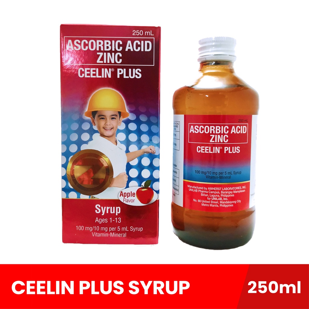CEELIN Plus Syrup 250ml | Shopee Philippines