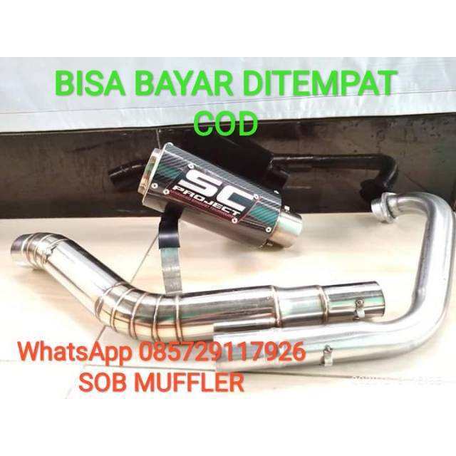 Sc PROJECT CARBON ALL Motorcycle Exhaust | Shopee Philippines