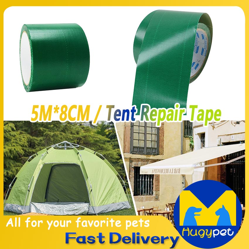 PE PVC Tarpaulin Repair Tape Rainproof Cloth Adhesive Tape Awning ...