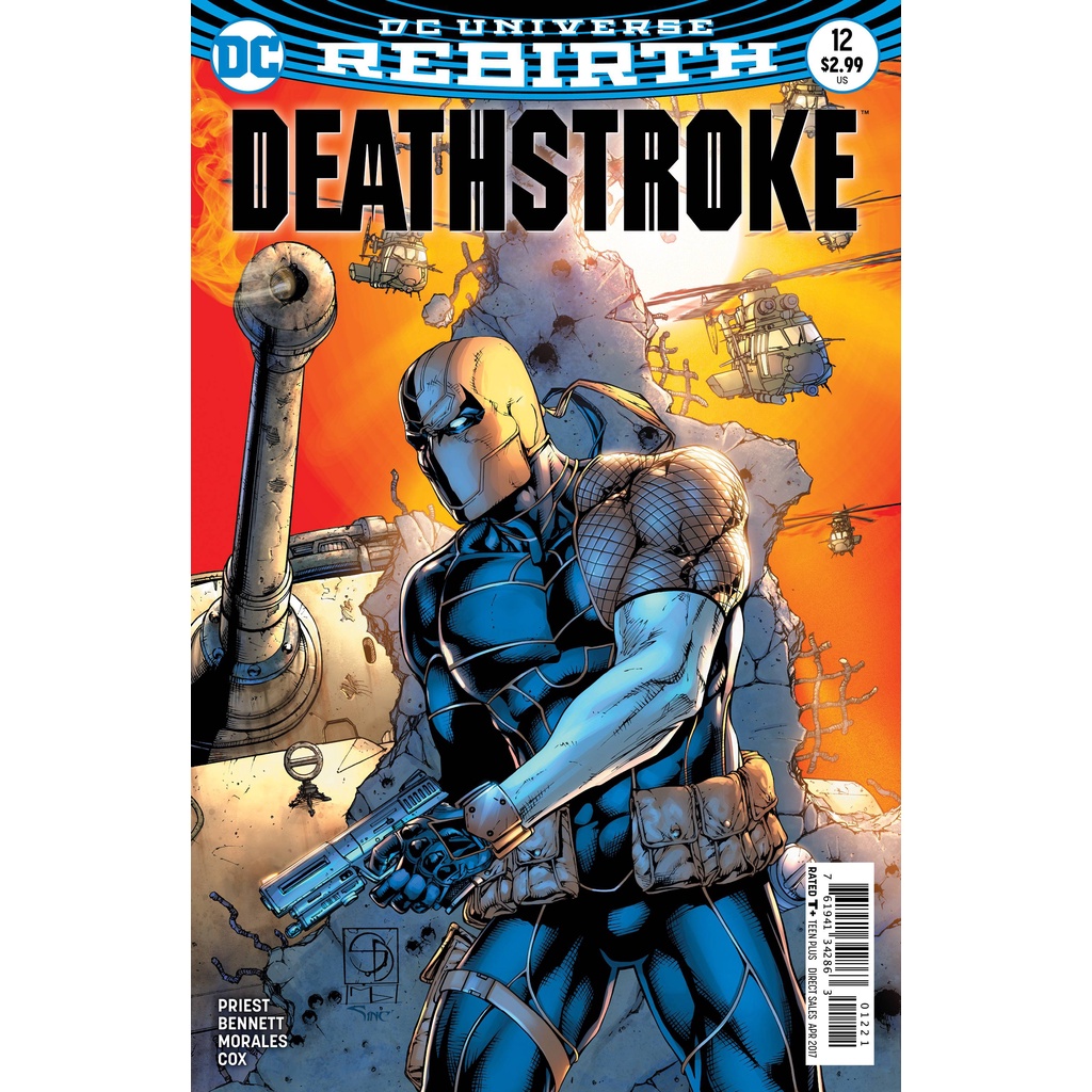 DEATHSTROKE #12 (2016) Shane Davis Variant Cover | Shopee Philippines