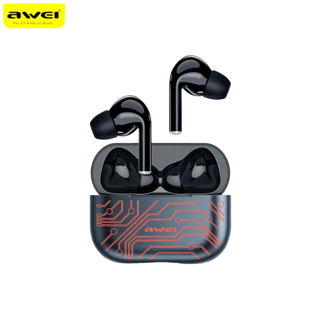 Awei T29 Pro Wireless Bluetooth Headphones Touchscreen TWS RGB Stereo ...
