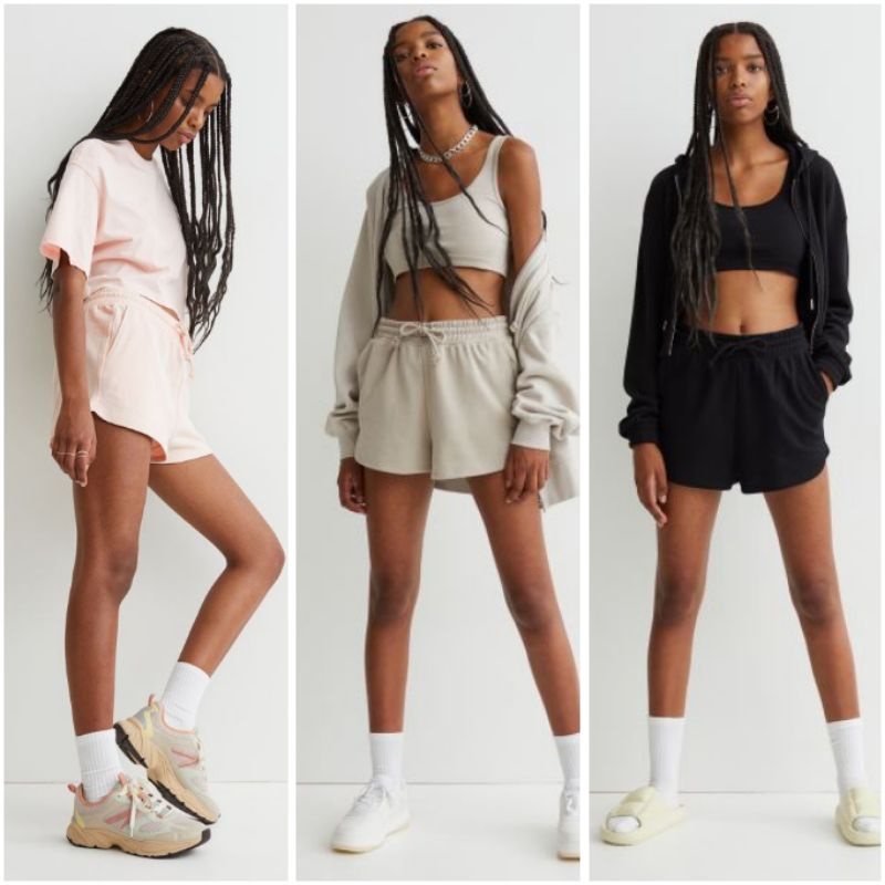 HnM HIGHWAIST SHORTS | Original Overrun | Shopee Philippines