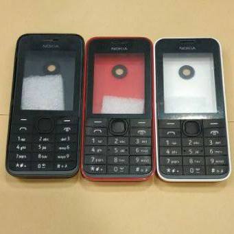 Multicolor Front and Back Housing Case Set for Nokia Asha 208 | Shopee ...