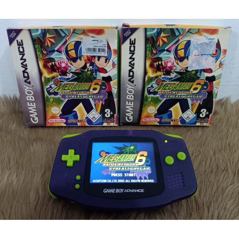 Gameboy Advance GBA Megaman 6 Battle Network Cybeast Gregar | Shopee ...