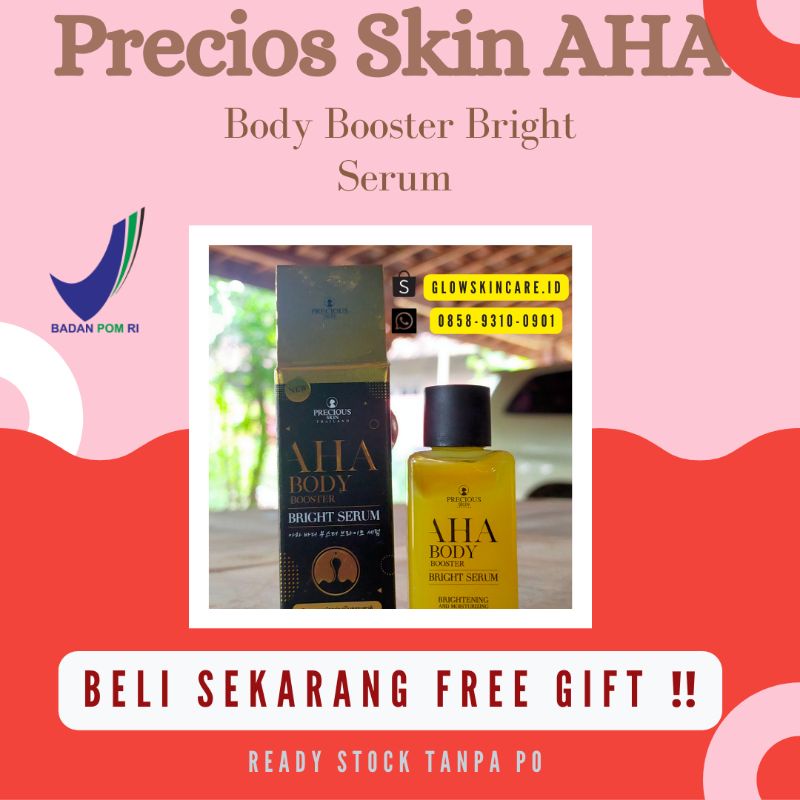 Body BOOSTER BRIGHT SERUM PRECIOUS SKIN/MIMI WHITE AHA BODY SERUM/AHA ...