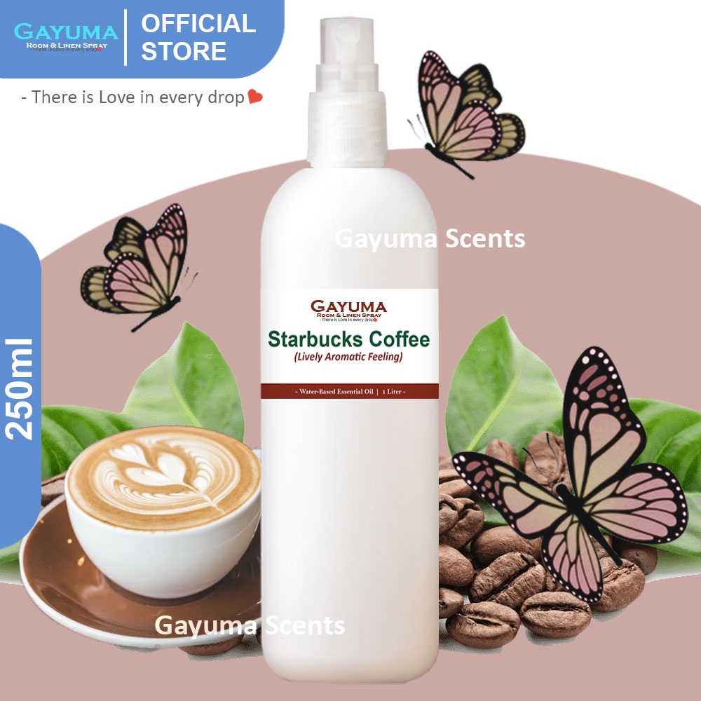 Gayuma COFFEE Premium Hotel Scent Fragrance Room Car Linen Disinfectant ...