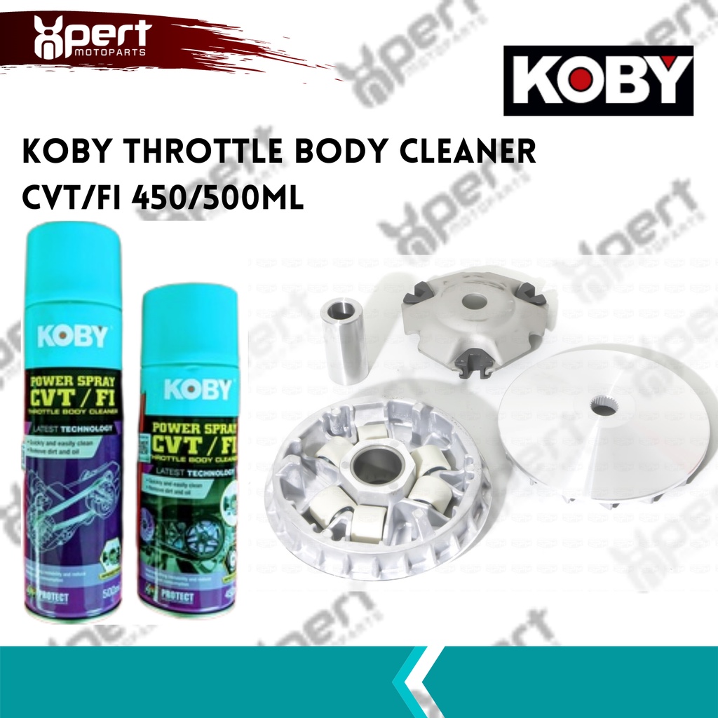 Koby Throttle Body Cleaner CVT/FI 600ML | Shopee Philippines