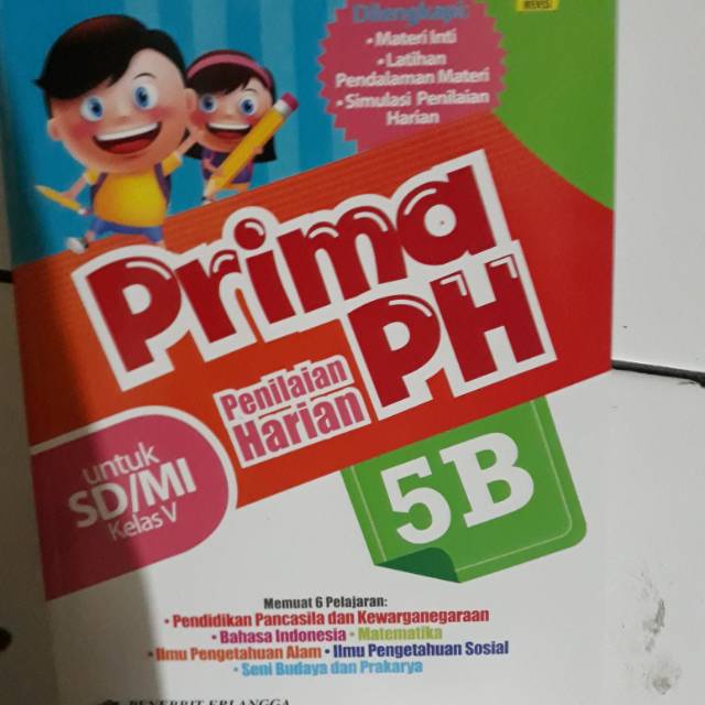 Class 5 Prima PH 5B erlangga Test Book | Shopee Philippines