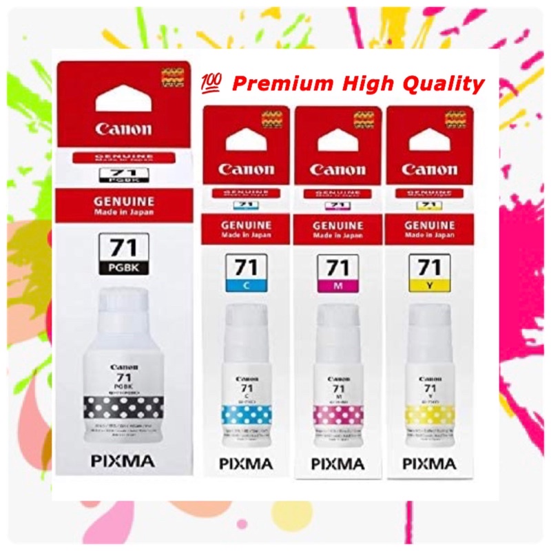 Canon GI 71 Pixma Premium Quality Compatible G1020 G2020 G2021 G2060 ...