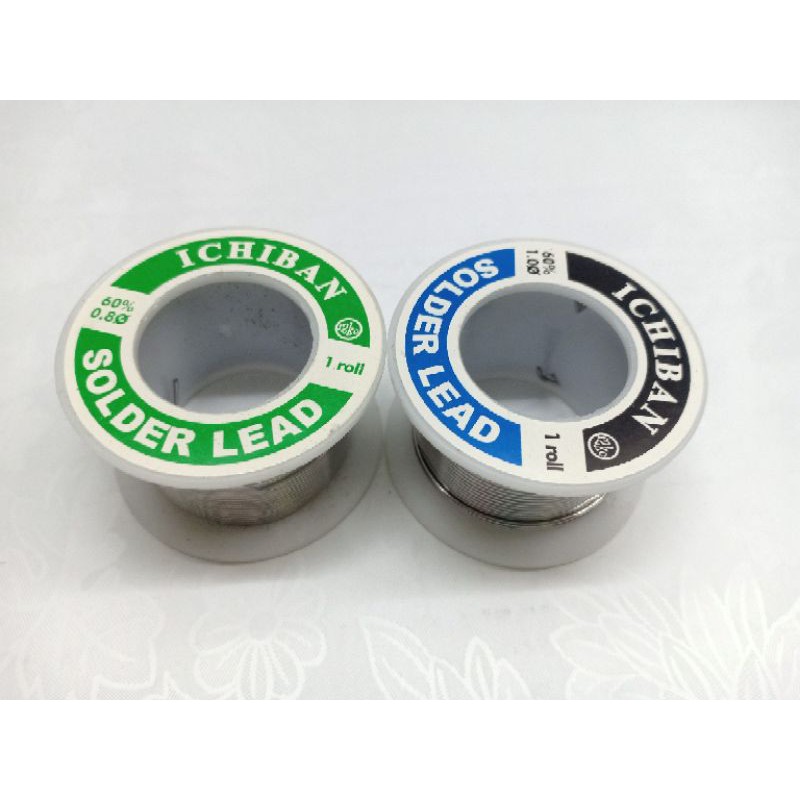 ICHIBAN SOLDER LEAD 60/40 - 30g - SOLD PER ROLL | Shopee Philippines