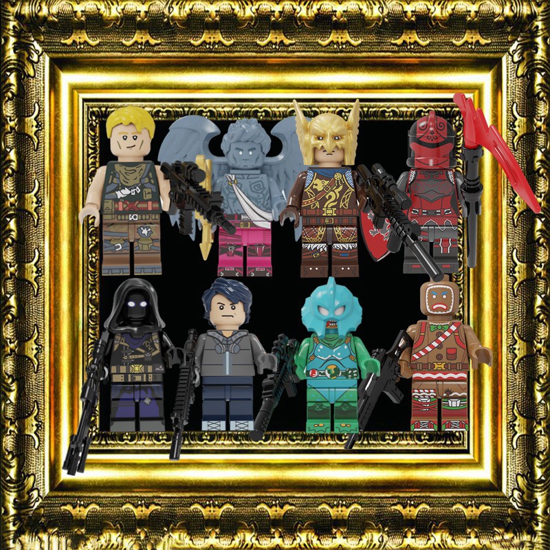 Compatible with Minifigures Garage Kits Fortnite Jonesy Building Blocks Boy Toys Birthday Gift ...