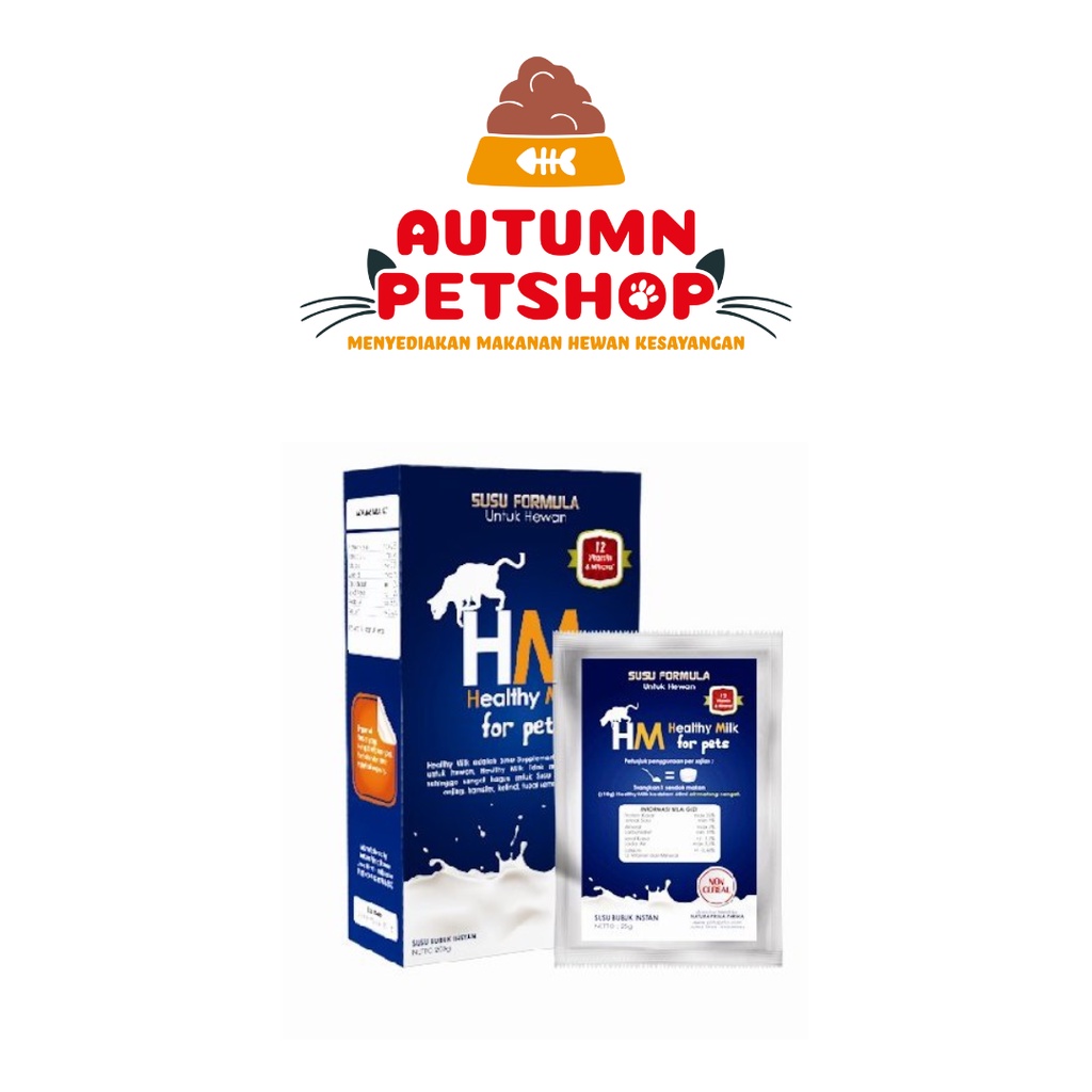 HM Milk 200gr Helty Milk (Milk for cats, dogs, pigs, hamsters, etc ...