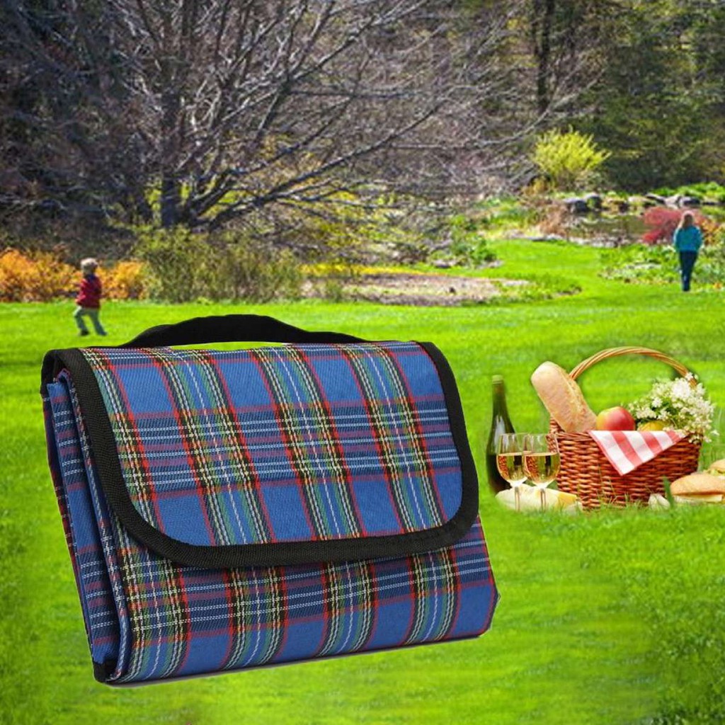 Camping mat Waterproof Picnic Rug Travel Outdoor Mat 100cm X 140cm ...