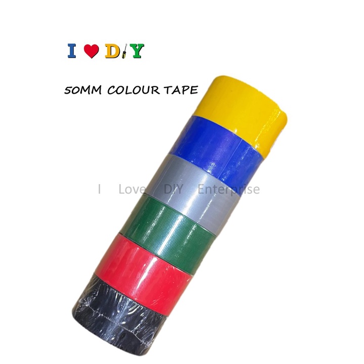 Cloth Tape / Tape Kain / Colour Tape / Color Tape / Floor Marking Tape ...