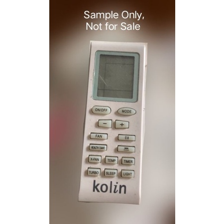 Kolin Remote (Replacement Only, please read the description) | Shopee ...