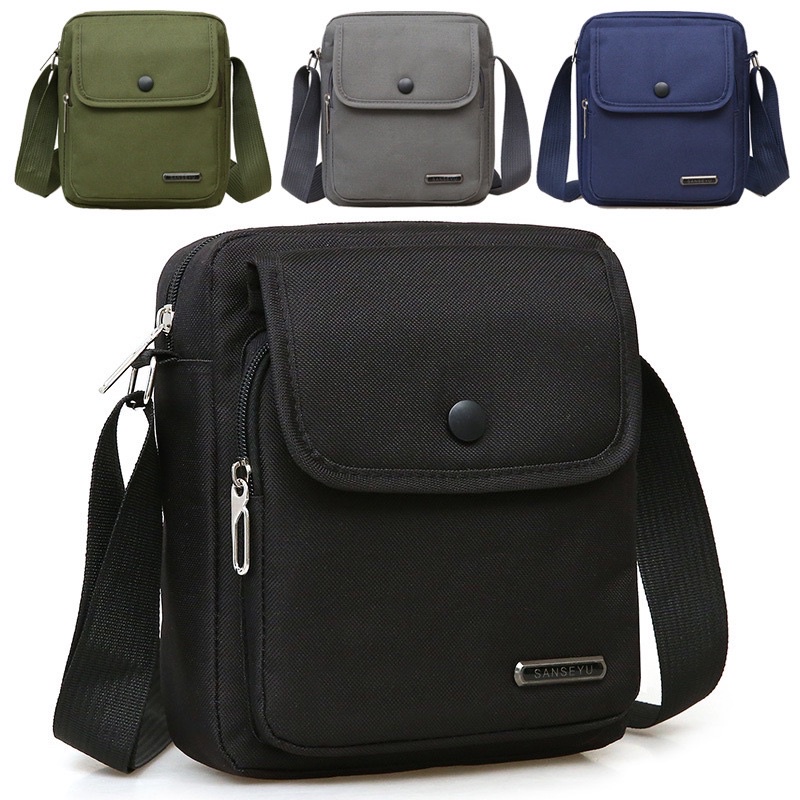 Fashion Men's Cross Bag Unisex Square Bag Belt Bag For Men Kroean Style ...
