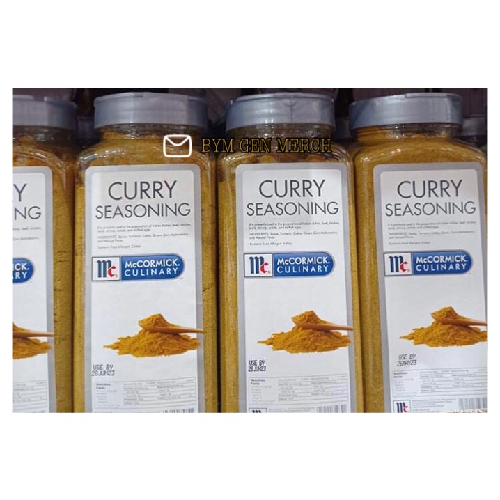 McCormick Curry Powder Seasoning 480g Cooking Essential's | Shopee ...